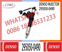 China common rail injector 23670-E0220 295050-0490 injector for HINO high quality durable injector nozzle 23670-E0220 295050-0 for sale