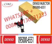 China Diesel inyector common rail fuel injector 23670-E0190 23670-78140 095000-6550 095000-6551 For HINO N04C-TY DUTRO 4.0D for sale