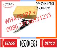China Diesel engine parts fuel common rail injector 095000-5393 095000-5392 095000-5391 for sale