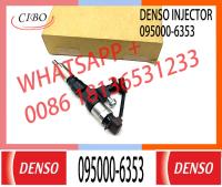 China High Quality Fuel pump Injector 0950006353 23670-E0050 095000-6353 for HINO J05E engine for sale
