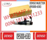 China Common rail fuel injector 095000-6581, 095000-6582, 095000-6583 for HINO J08E 330PS 23670-E0320, for sale