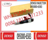 China Common rail fuel injector 095000-6581, 095000-6582, 095000-6583 for HINO J08E 330PS 23670-E0320, for sale