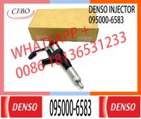 China Common rail fuel injector 095000-6581, 095000-6582, 095000-6583 for HINO J08E 330PS 23670-E0320, for sale