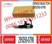 China diesel common rail injector 23670-E0530 diesel engine fuel injector 295050-0790 for HINO J08E 23670-E0530 for sale