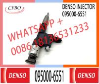 China Diesel Fuel Injector Nozzle 23670-E0190 Common Rail Injector Assy 095000-6551 For HIN0 for sale