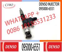China Diesel Fuel Injector Nozzle 23670-E0190 Common Rail Injector Assy 095000-6551 For HIN0 for sale