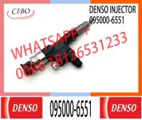 China Diesel Fuel Injector Nozzle 23670-E0190 Common Rail Injector Assy 095000-6551 For HIN0 for sale