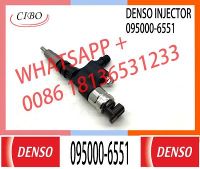 China Diesel Fuel Injector Nozzle 23670-E0190 Common Rail Injector Assy 095000-6551 For HIN0 for sale