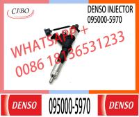 China High quality Diesel nozzle assembly common rail injector 0950005970 23670-E0360 095000-5970 with E13C common rail system for sale