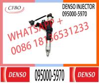 China High quality Diesel nozzle assembly common rail injector 0950005970 23670-E0360 095000-5970 with E13C common rail system for sale