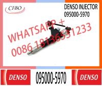 China High quality Diesel nozzle assembly common rail injector 0950005970 23670-E0360 095000-5970 with E13C common rail system for sale