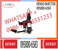 China Common rail fuel injector 095000-6581, 095000-6582, 095000-6583 for HINO J08E 330PS 23670-E0320 for sale