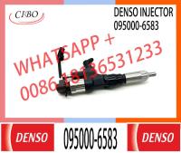 China Common rail fuel injector 095000-6581, 095000-6582, 095000-6583 for HINO J08E 330PS 23670-E0320 for sale