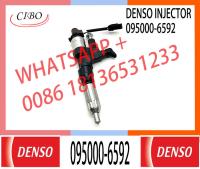 China 095000-6593 for Hino J08 engine excavator fuel injectors 23670-E0010 095000-6592 for sale