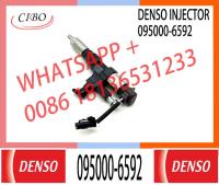 China 095000-6593 for Hino J08 engine excavator fuel injectors 23670-E0010 095000-6592 for sale