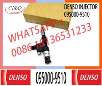 China common rail injector 095000-9510 23670-E0510 for Hino 300 N04C Toyota Dyna 095000-9510 injector diesel fuel injector 095 for sale
