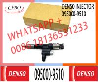 China common rail injector 095000-9510 23670-E0510 for Hino 300 N04C Toyota Dyna 095000-9510 injector diesel fuel injector 095 for sale