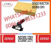 China 23670-E0310 Common Rail Diesel Fuel Injector 095000-5990 095000-5991 for Engine J05 for sale