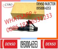 China Excavator Parts SK200-8 SK250-8 SK260-8 SK200-9 J05E Engine Fuel Injector 095000-6353 23670-E0050 23910-E0050 VH23670E00 for sale