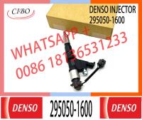 China Hot sale High Speed Steel diesel engine fuel injector manufacture Diesel fuel Injector 295050-1600 For Injector 23670-E0 for sale