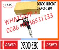 China Neutral Diesel Fuel Common Rail Injector 095000-5280 For HI-NO 23910-1360 for sale