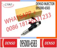 China Common rail fuel injector 095000-6581, 095000-6582, 095000-6583 for HINO J08E 330PS 23670-E0320, for sale
