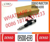 China common rail injector 095000-6593 INJECTOR 095000-6593,high quality injector 095000-6593 nozzle DLLA155P842 for sale
