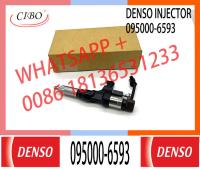 China common rail injector 095000-6593 INJECTOR 095000-6593,high quality injector 095000-6593 nozzle DLLA155P842 for sale