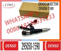 China Nine brand high quality 295050-1590 tested diesel injector 295050-1590 injector 23670-E0590 for sale