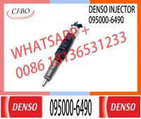 China Common Rail Parts Injector 23670-51051 Diesel Fuel Injection Nozzle 095000-6490 For TOYOTA HILUX 1KD for sale