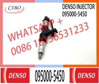 China diesel fuel injector 095000-5450 ME302143 injector for Fuso Mitsubishi 6M60, 6M60T, 6M60-T1 common rail injector 095000- for sale