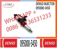 China diesel fuel injector 095000-5450 ME302143 injector for Fuso Mitsubishi 6M60, 6M60T, 6M60-T1 common rail injector 095000- for sale
