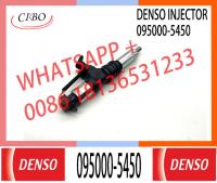 China diesel fuel injector 095000-5450 ME302143 injector for Fuso Mitsubishi 6M60, 6M60T, 6M60-T1 common rail injector 095000- for sale