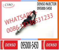 China diesel fuel injector 095000-5450 ME302143 injector for Fuso Mitsubishi 6M60, 6M60T, 6M60-T1 common rail injector 095000- for sale