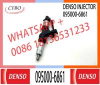 China denso 095000-6861 car engine parts injector 095000-6861 , denso 095000-6860 diesel injector rail for sale