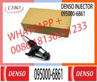 China denso 095000-6861 car engine parts injector 095000-6861 , denso 095000-6860 diesel injector rail for sale