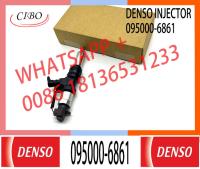 China denso 095000-6861 car engine parts injector 095000-6861 , denso 095000-6860 diesel injector rail for sale