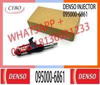 China denso 095000-6861 car engine parts injector 095000-6861 , denso 095000-6860 diesel injector rail for sale