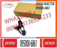 China denso 095000-6861 car engine parts injector 095000-6861 , denso 095000-6860 diesel injector rail for sale