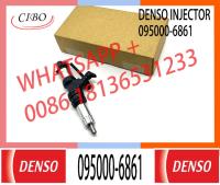 China denso 095000-6861 car engine parts injector 095000-6861 , denso 095000-6860 diesel injector rail for sale