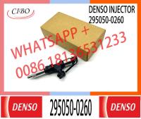China 295050-0260,ME306476,9729505-026 Neutral new common rail fuel injector 295050-0260 for 6M60 EURO 5 ME306476 for sale