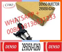 China 295050-0260,ME306476,9729505-026 Neutral new common rail fuel injector 295050-0260 for 6M60 EURO 5 ME306476 for sale