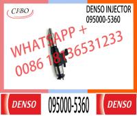 China Diesel common rail injector 095000 5360 0950005360 095000-5360 for 6HK1 T6500 T7500 T8500 diesel injector for sale