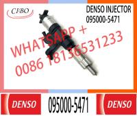 China Good price common rail injector 095000-5470 095000-5471 9709500-547 For Isuzu/JCB Excavator 4HK1 8973297032 8-97329703-0 for sale