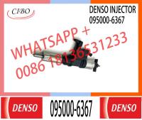 China Diesel engine Common Rail Fuel Injector 095000-6366 095000-6367 for ISU-ZU 4HK1 6HK1 engine 8-97609788-6 8-97609788-7 for sale