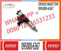 China Diesel engine Common Rail Fuel Injector 095000-6366 095000-6367 for ISU-ZU 4HK1 6HK1 engine 8-97609788-6 8-97609788-7 for sale