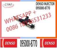 China 095000-8770 Good Quality Common Rail Diesel Fuel Injector 095000-8771 095000-8100 VG1038080007 VG1096080010 for sale