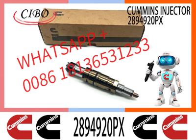 China Common rail injector fuel injecto 2894920PX 2058444 2482244 2031386 1933613 2030519 for ISZ13 Excavator DC09 DC16 DC13 for sale