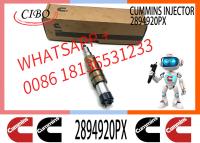 China Common rail injector fuel injecto 2894920PX 2058444 2482244 2031386 1933613 2030519 for ISZ13 Excavator DC09 DC16 DC13 for sale