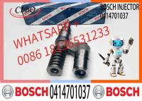 China ELIC Excavator 0414701037 0414701062 1766549 Engine Common Rail Fuel Injector for sale